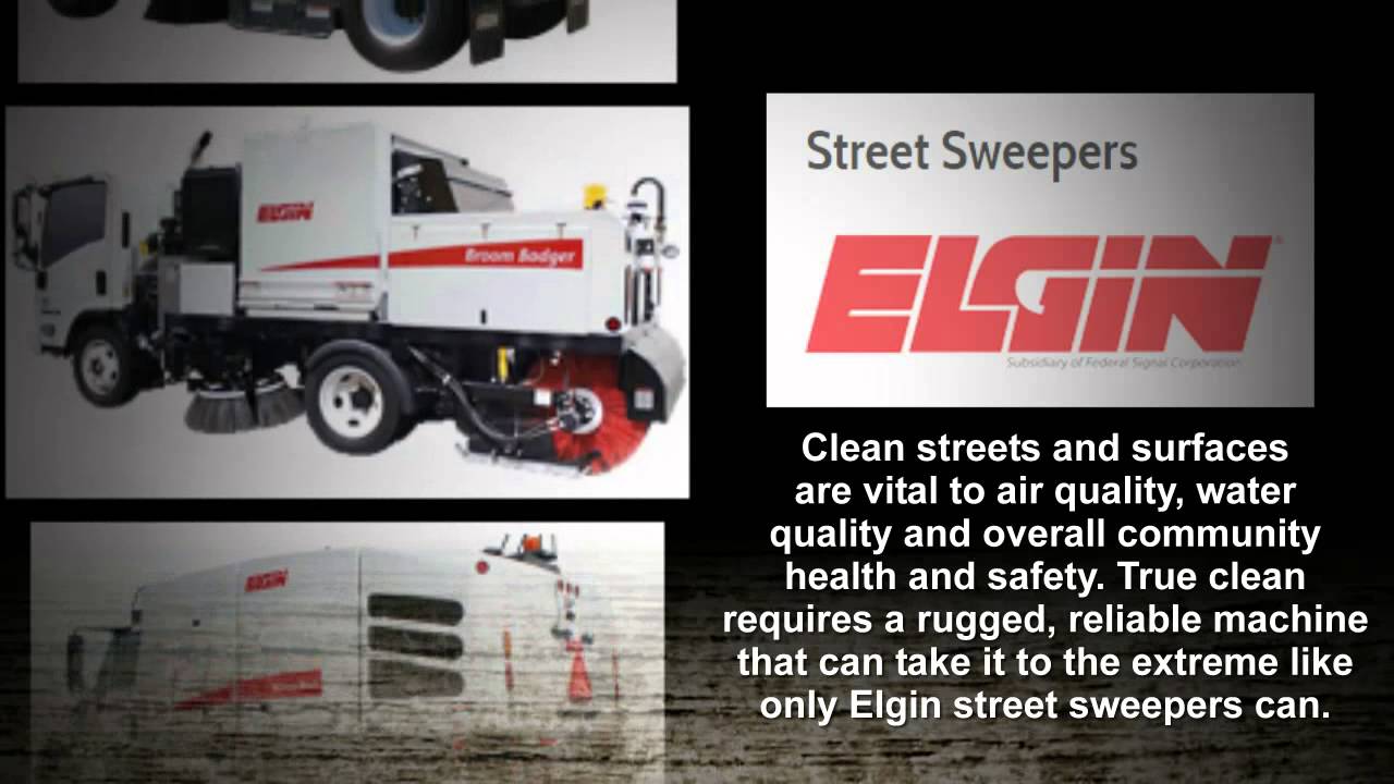 Michigan Street Sweepers | BellEquip.com - YouTube