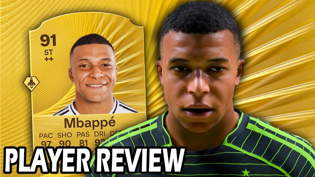 91 Mbappe Players Review 🔥 FC 26 Ultimate Team - YouTube