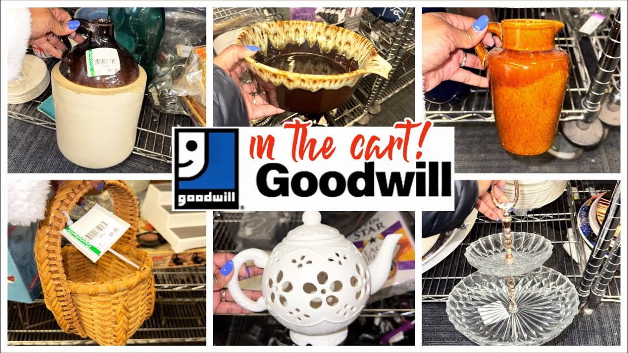 GOODWILL THRIFTING HOME DECOR | 1st GOODWILL THRIFT WITH ME - YouTube