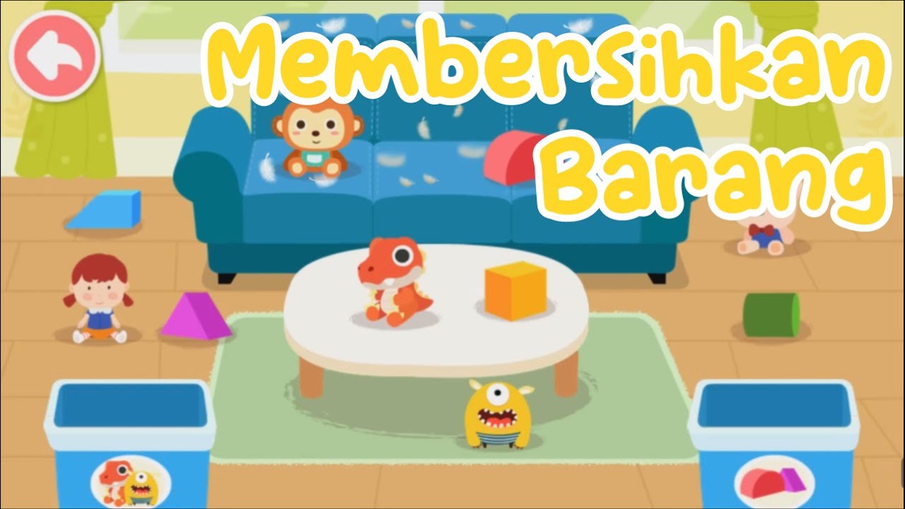 Merapikan BARANG - BARANG 📚🎽 | KARTUN & GAME ANAK BABY BUS - YouTube