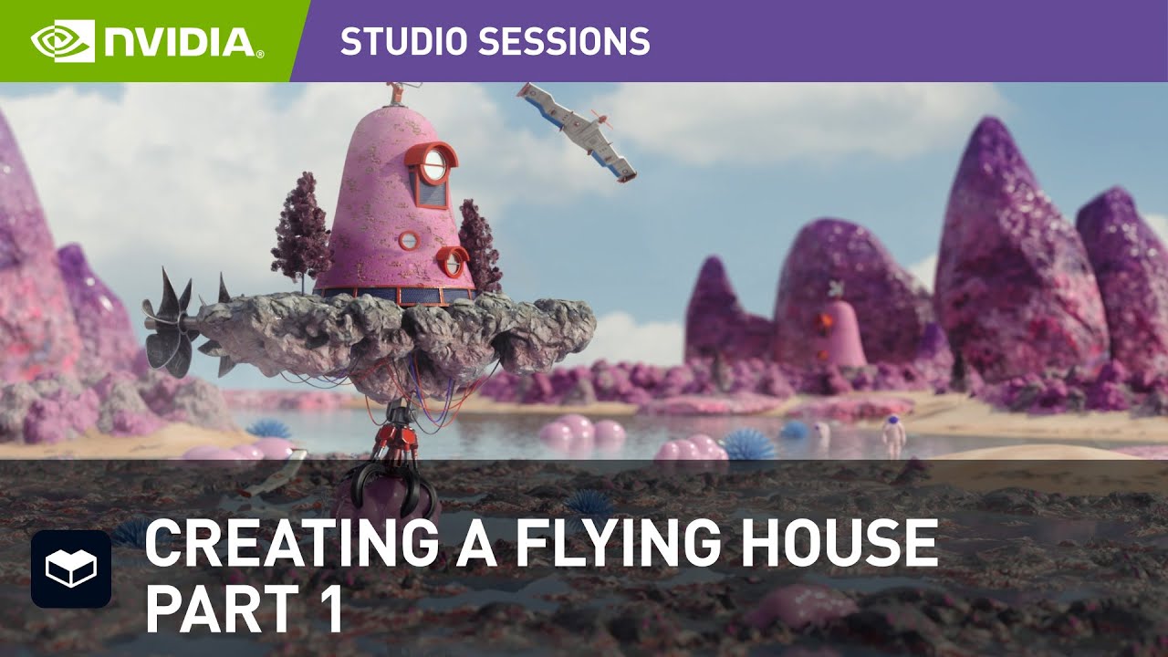 Creating A Flying House w/ Anna Natter Part 1: Gathering Assets - YouTube
