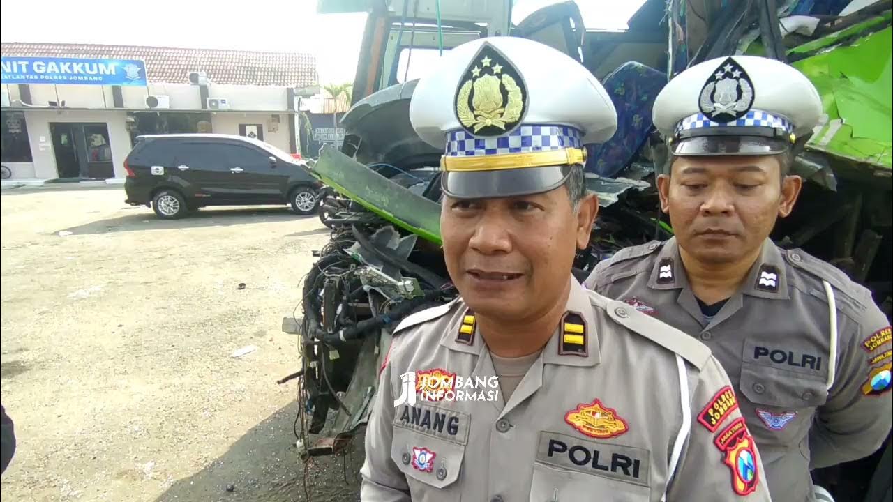 Bus Rombongan Study Tour SMP PGRI Wonosari Malang Tabrak Truk di Tol Jombang, 2 Meninggal dunia ...