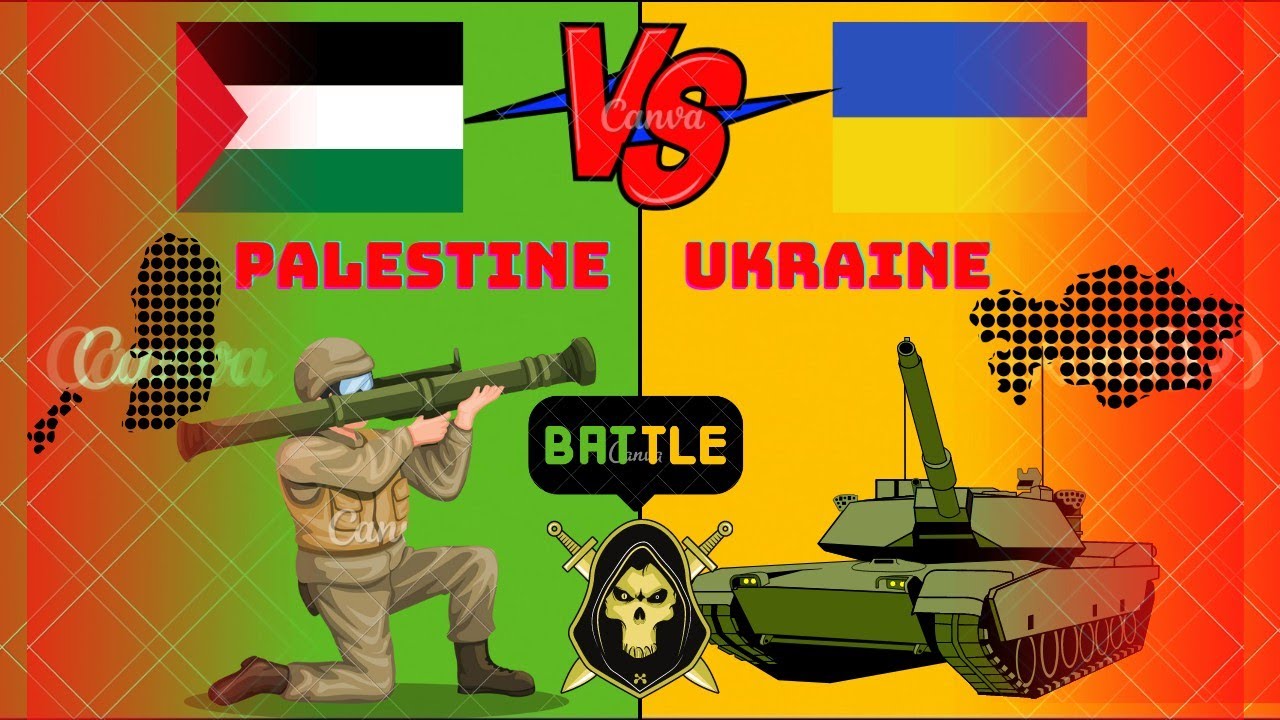 Palestine Vs Ukraine Military Battle Comparison. - YouTube