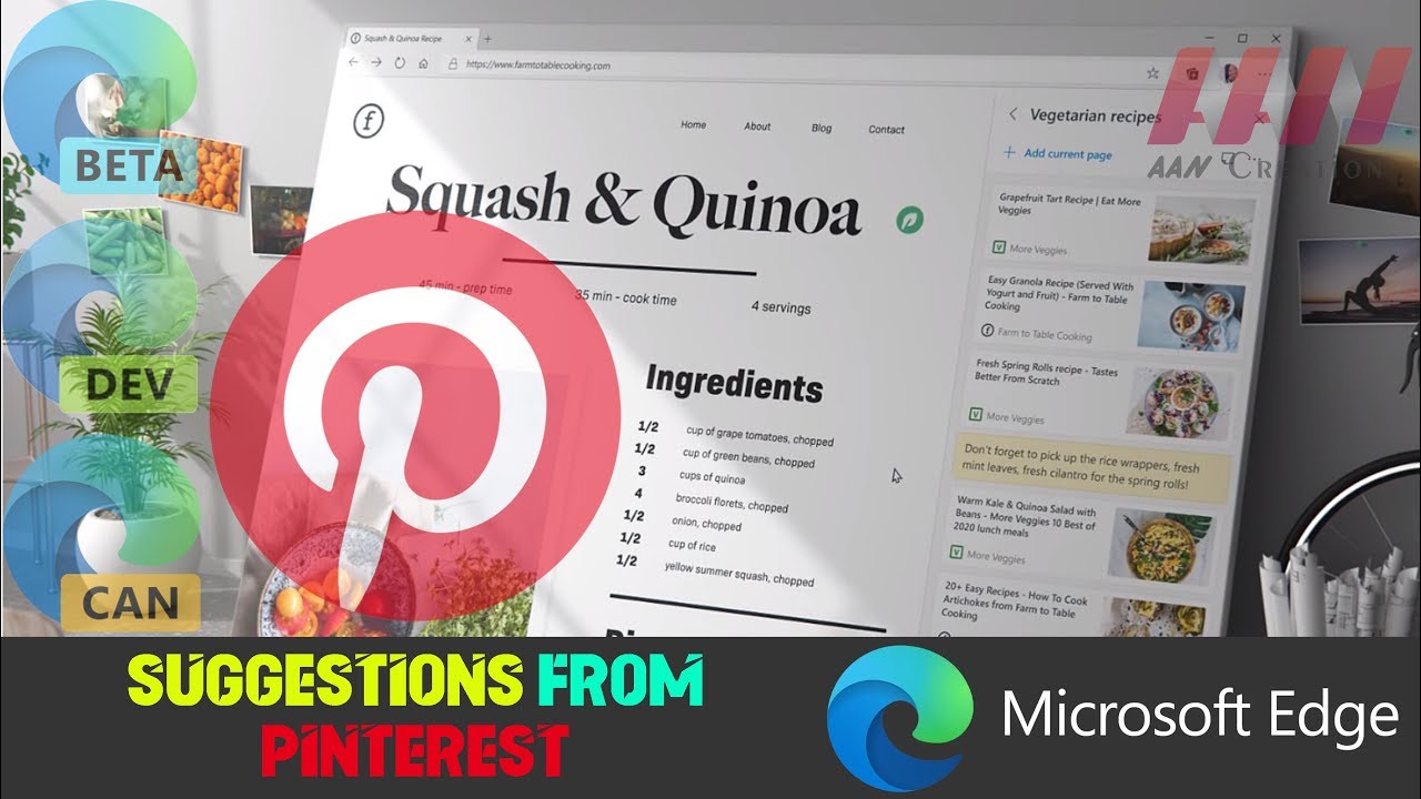 How To Enable or Disable Suggestions from Pinterest in Microsoft Edge ...