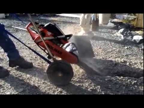 Introducing the New Portable Handheld Trencher, GeoRipper - YouTube