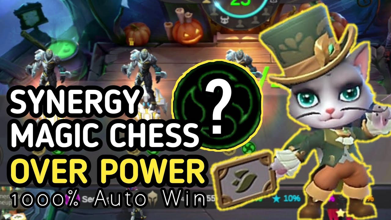 SYNERGY MAGIC CHESS OVERPOWER - PAKE COMBO SYNERGY INI 1000% AUTO WIN ...