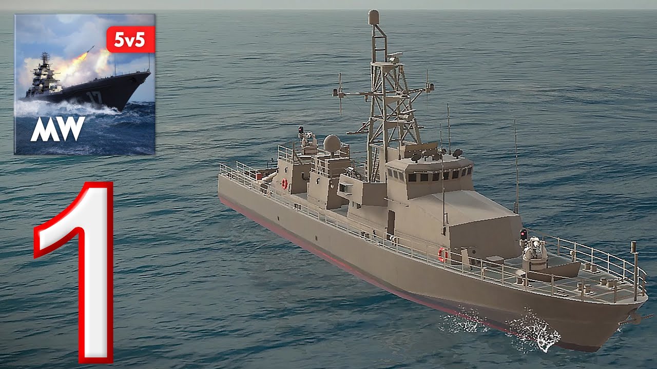 Modern Warships - Gameplay Walkthrough Episode 1 (iOS, Android) - YouTube