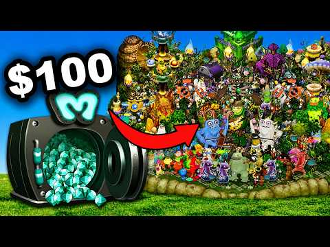 is $100 enough to MAX OUT plant island? (My Singing Monsters)