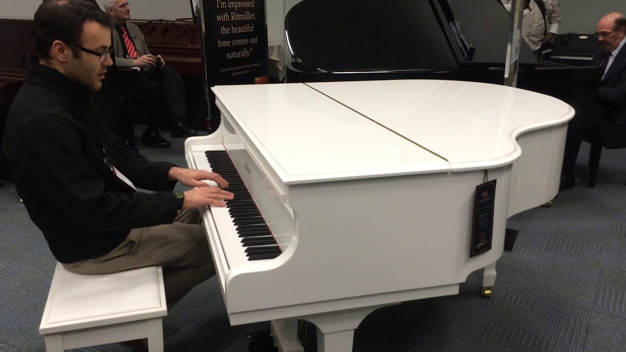 Spontaneous Piano Jam at NAMM - Mercy, Mercy, Mercy - YouTube