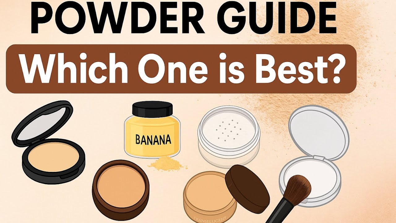 Types of Face Powders Explained | Compact, Loose, Banana, Translucent ...