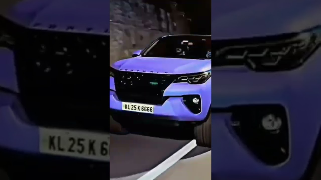 Fortuner in purple colour one model only #fortuner #shorts #trending ...