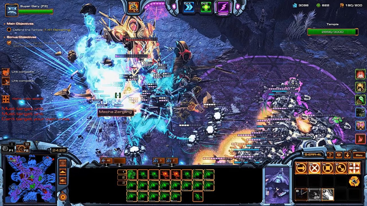 SC2 Co-Op Temple of the Past "Call It a Comeback" Egon Stetmann ...