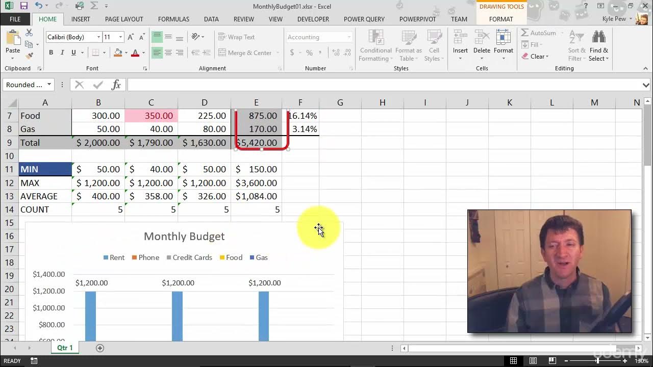 Microsoft Excel - Excel from Beginner to Advanced: Adding And Modifying Data On An Excel Chart ...
