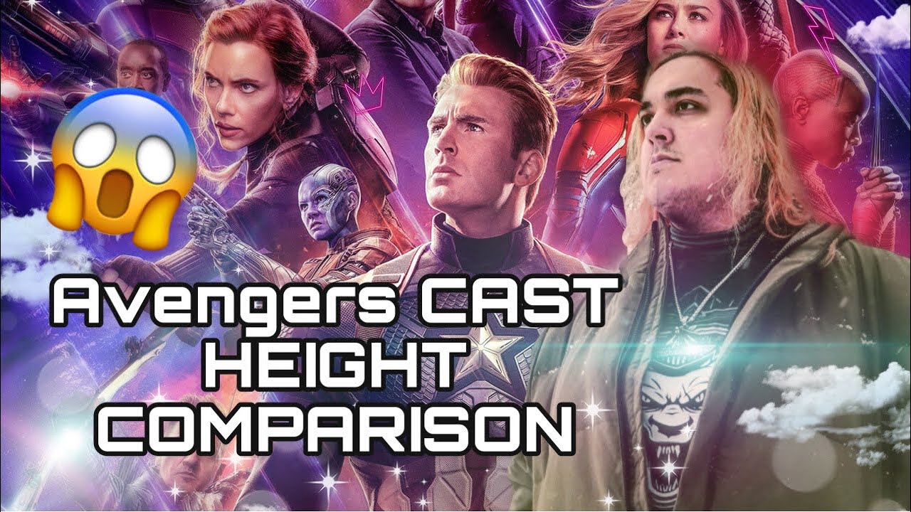93🍋 views on this video! How?😱 | Avengers cast HEIGHT COMPARISON - YouTube