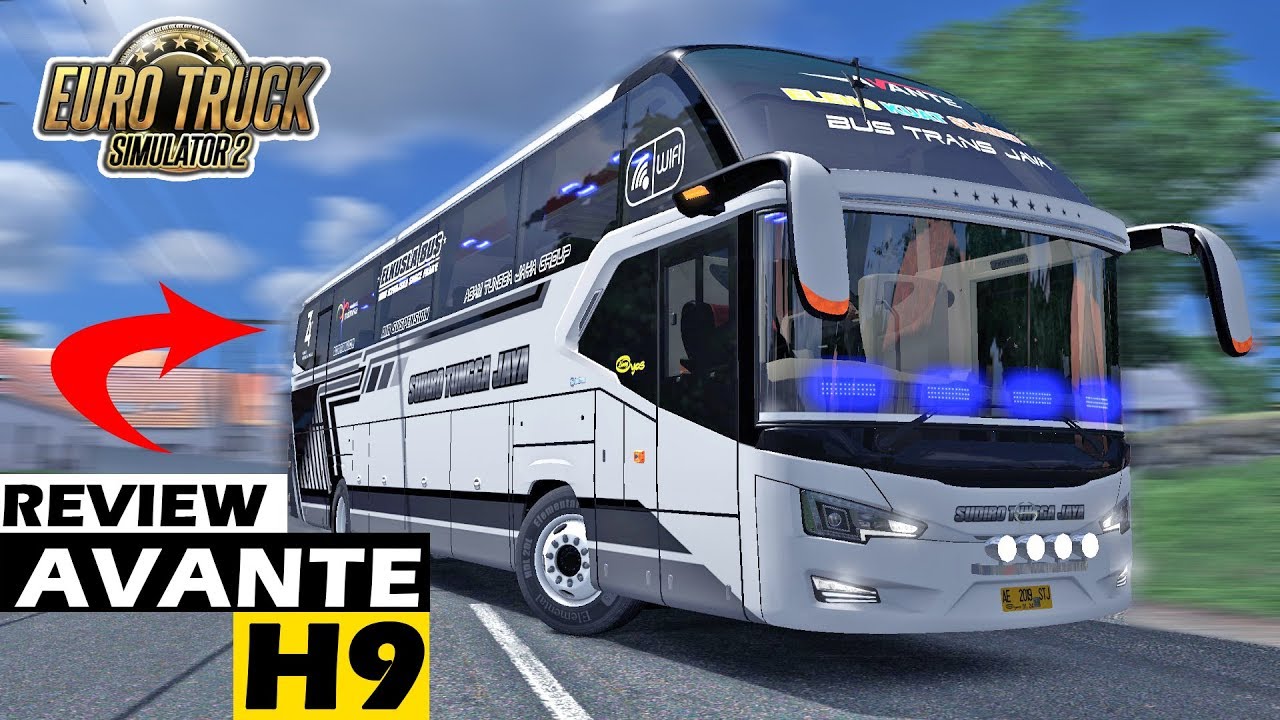 Review Avante H9, Bus Dengan Body Elegan | ETS2 Mod Indonesia - YouTube