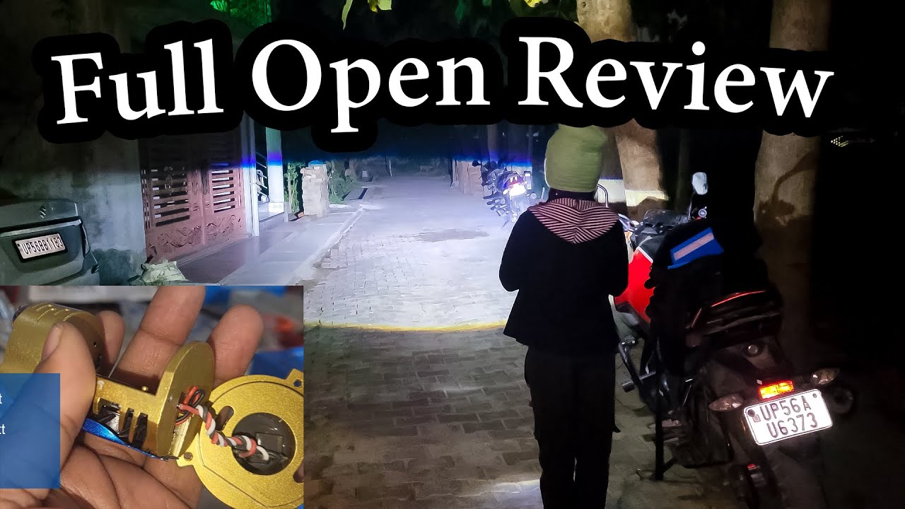LUIHJG Golden Projector Fog Light Real Review 🌟 | Night Test, Wattage ...
