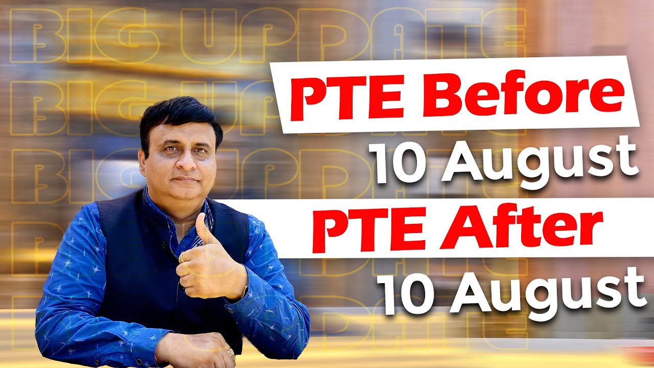 PTE Before and After 10 August | Latest Update 2023 - YouTube