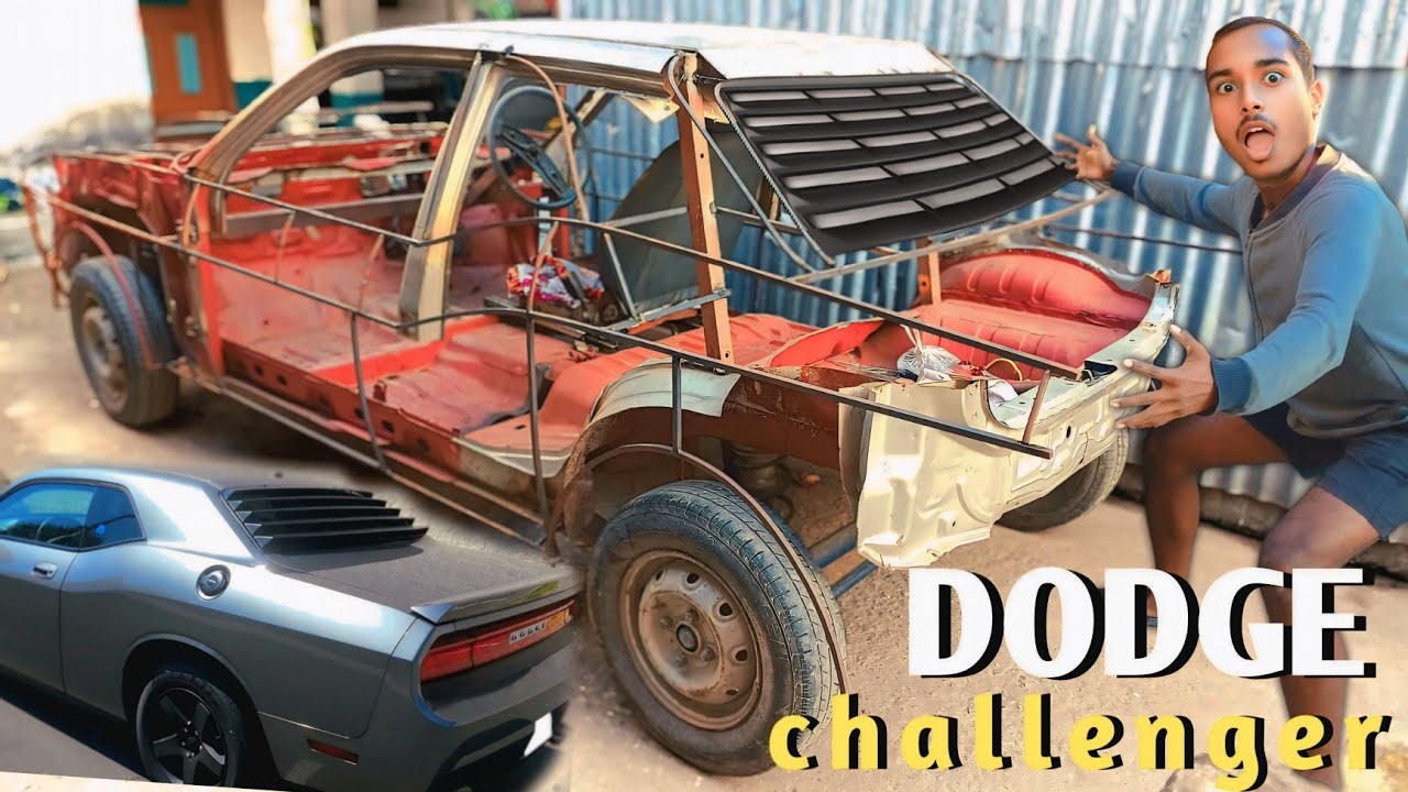 homemade making dodge Challenge ka back side work || DODGE CHALLENGER 🔥 ...