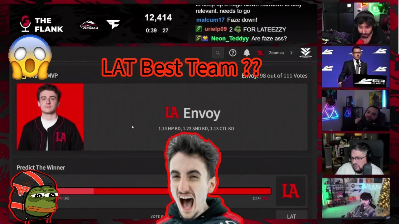 The Flank LA Thieves Beating Faze !! - YouTube
