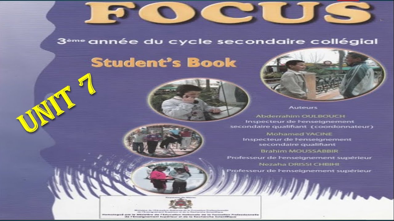 Unit 7 FOCUS Third year College students - YouTube