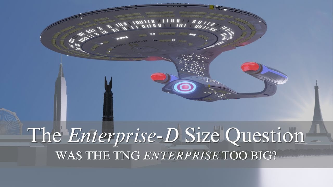 The Enterprise-D Size Question: was the TNG Enterprise too big? - YouTube