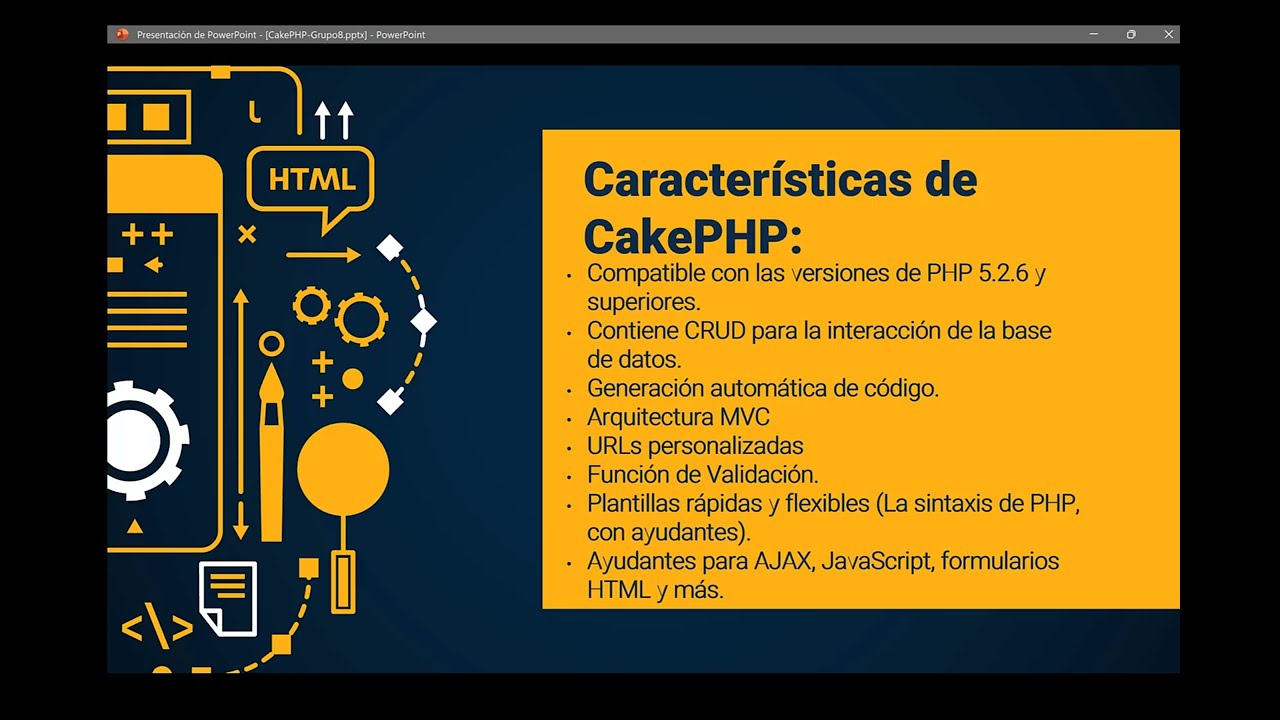 CakePHP - GRUPO 8 - YouTube