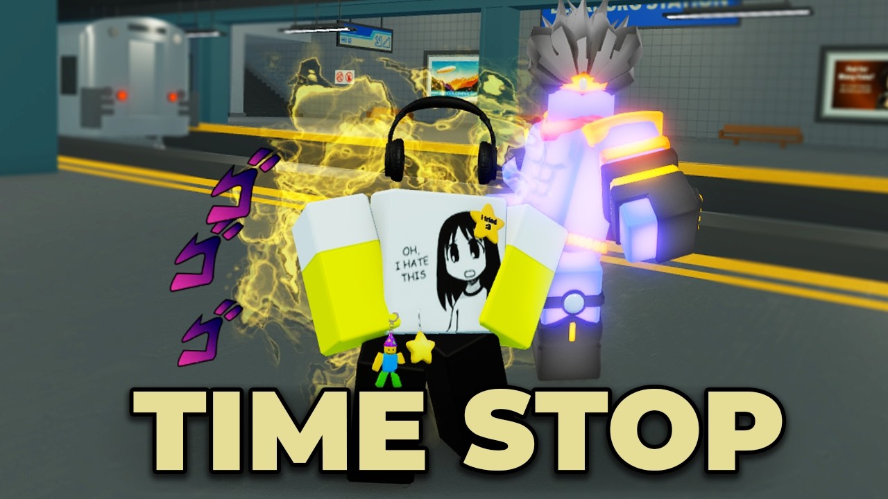 JJBA Time Stop Showcase | Punch Game - YouTube