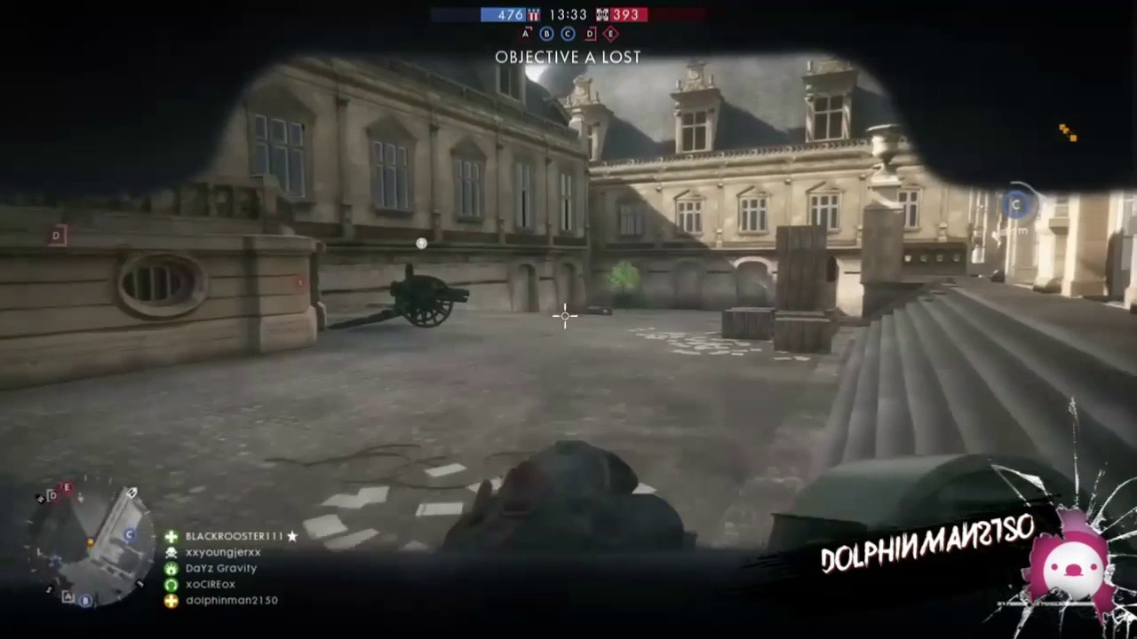 Battlefield 1 Sentry Gameplay-Ballroom Blitz - YouTube