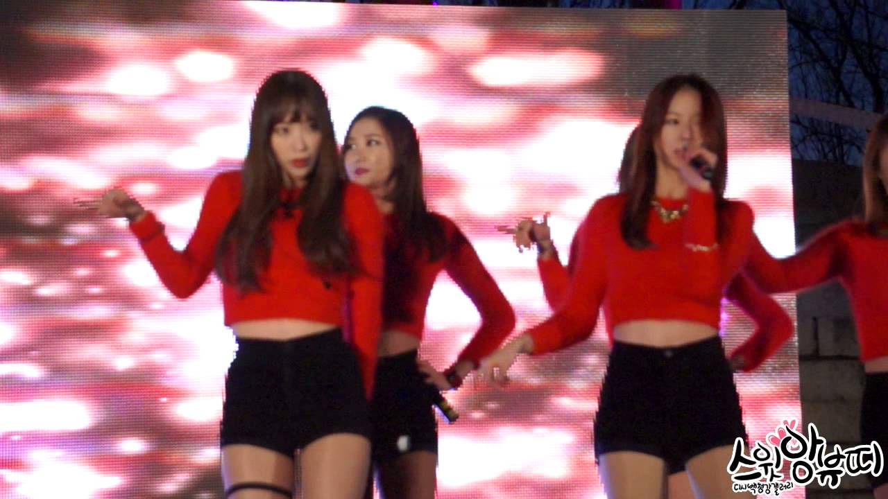 EXID (이엑스아이디) 매일밤 (Every night) 20141224 남산 팔각정 tbs 직캠 - YouTube