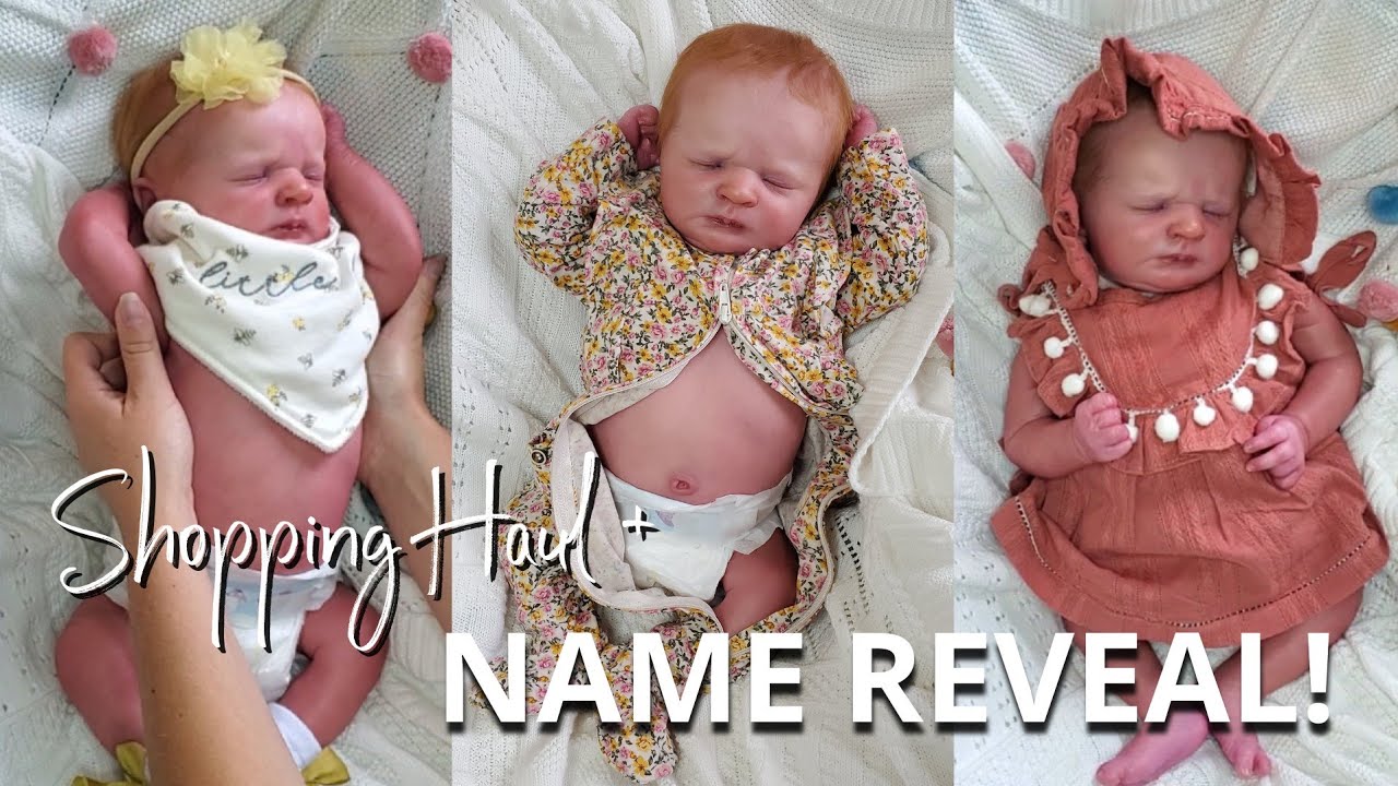 Reborn Baby Doll Shopping Haul + NAME REVEAL for cute fake baby doll ...