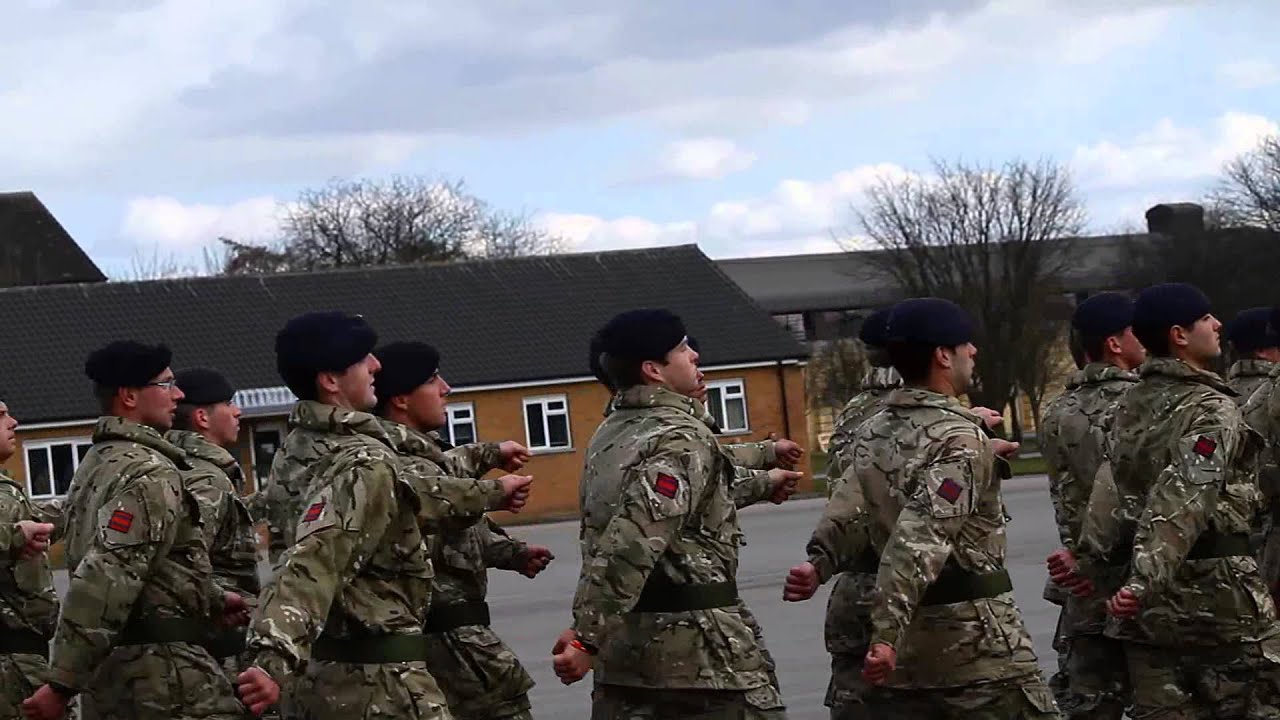 21 Engineer Regiment return home - April 3rd - YouTube