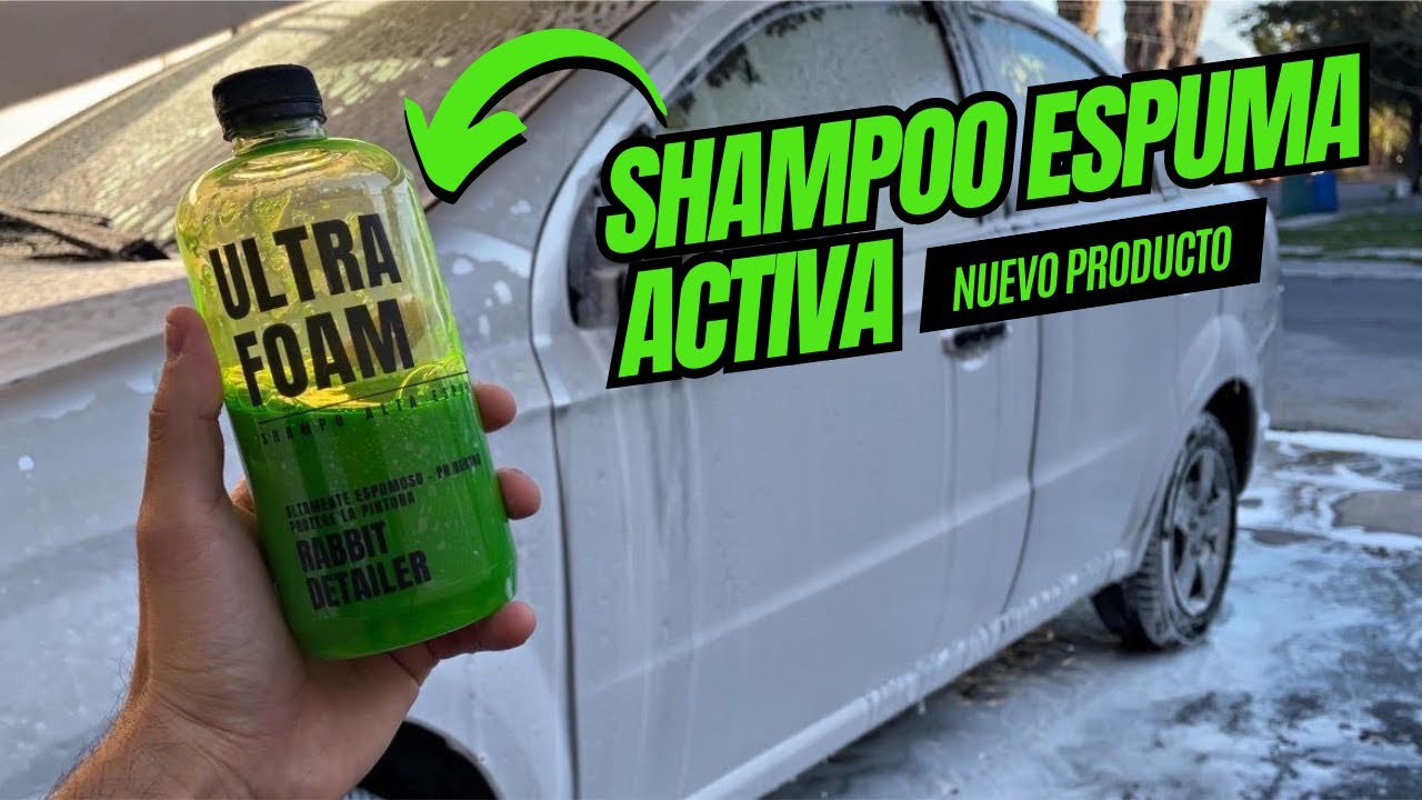 SHAMPOO ESPUMA ACTIVA ULTRA FOAM PARA CAÑON DE ESPUMA / NUEVO PRODUCTO ...