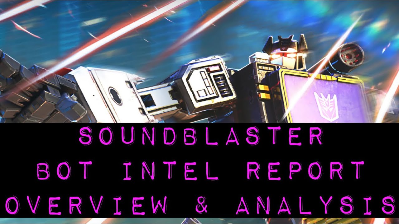 SOUNDBLASTER is Here! — Overview & Analysis — Transformers: Forged to ...