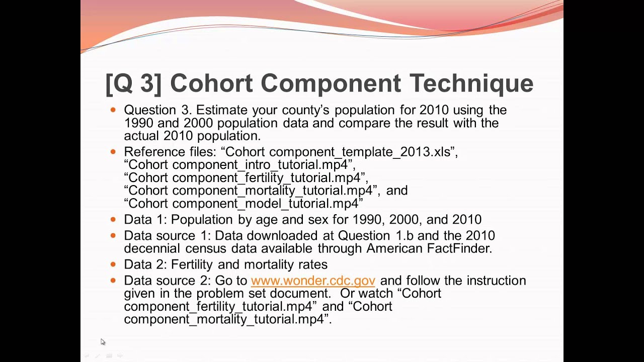 Cohort+component+intro_tutorial - YouTube