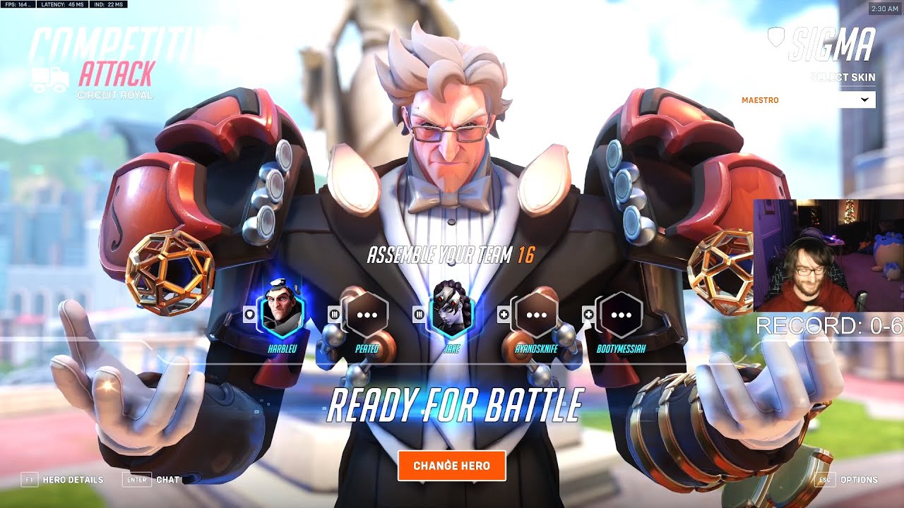 HARBLEU TOP 500 SIGMA + JAKE PRO WIDOW! [ OVERWATCH 2 TOP 500 SEASON 3 ...