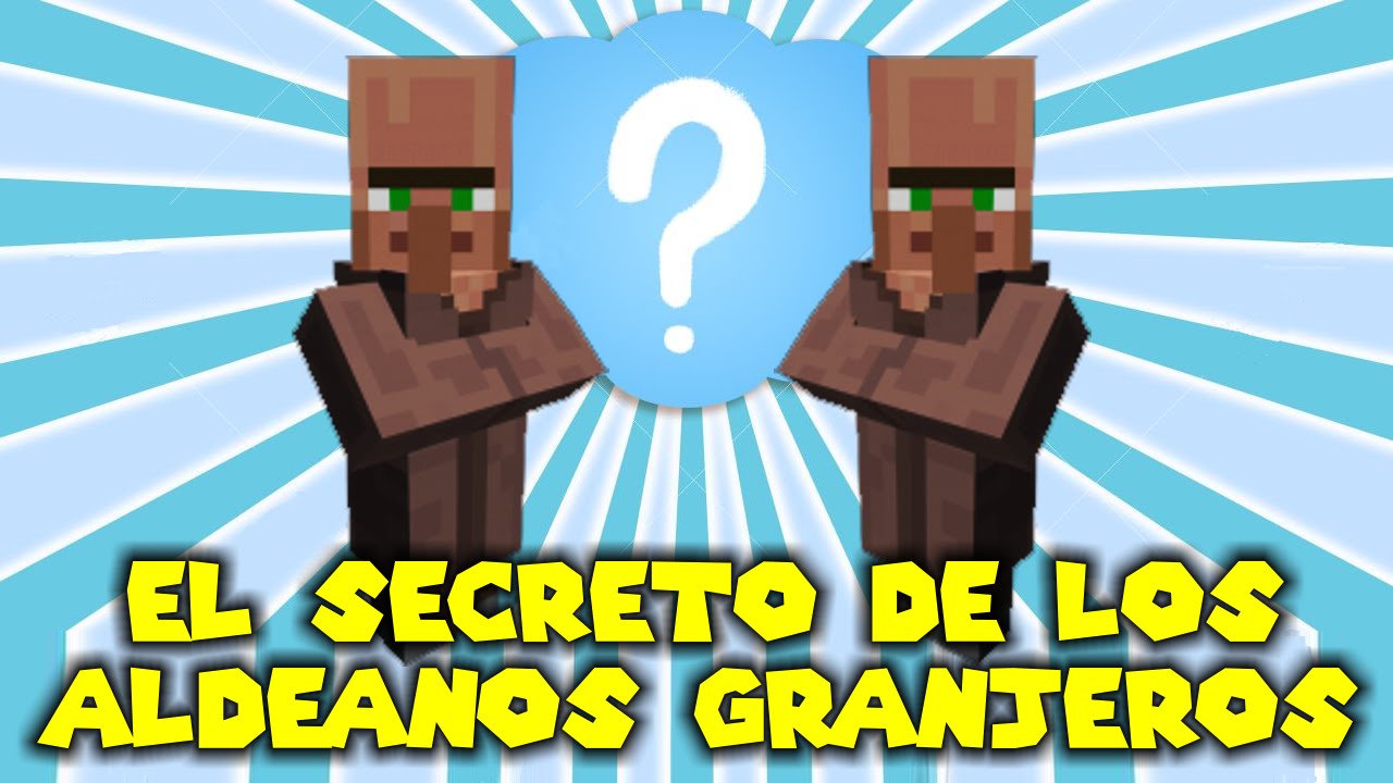 MINECRAFT TÉCNICO | El Secreto del Aldeano Granjero - YouTube