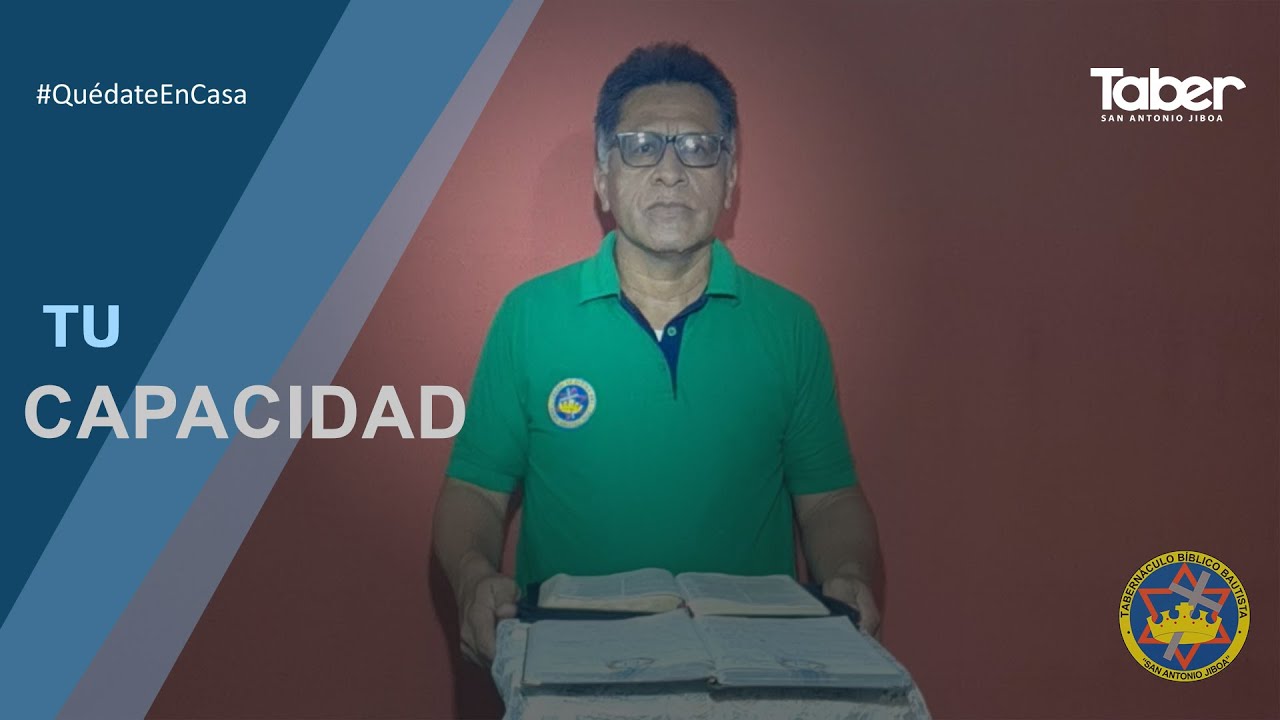 Tu Capacidad | Ps. Marvin Mejía - YouTube