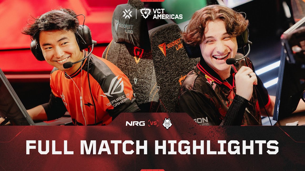 NRG vs. G2 | MATCH HIGHLIGHTS | VCT Americas | Stage 2 2025 - YouTube
