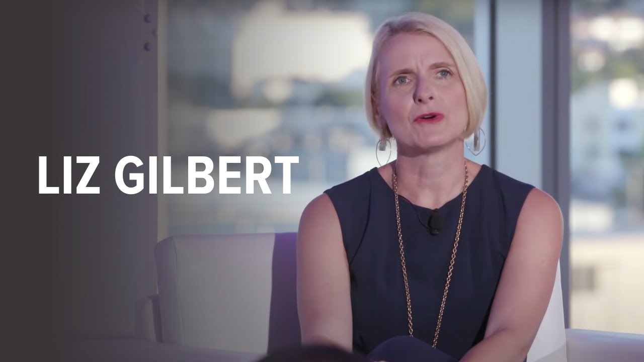 Liz Gilbert on What Gives Her Inspiration - YouTube