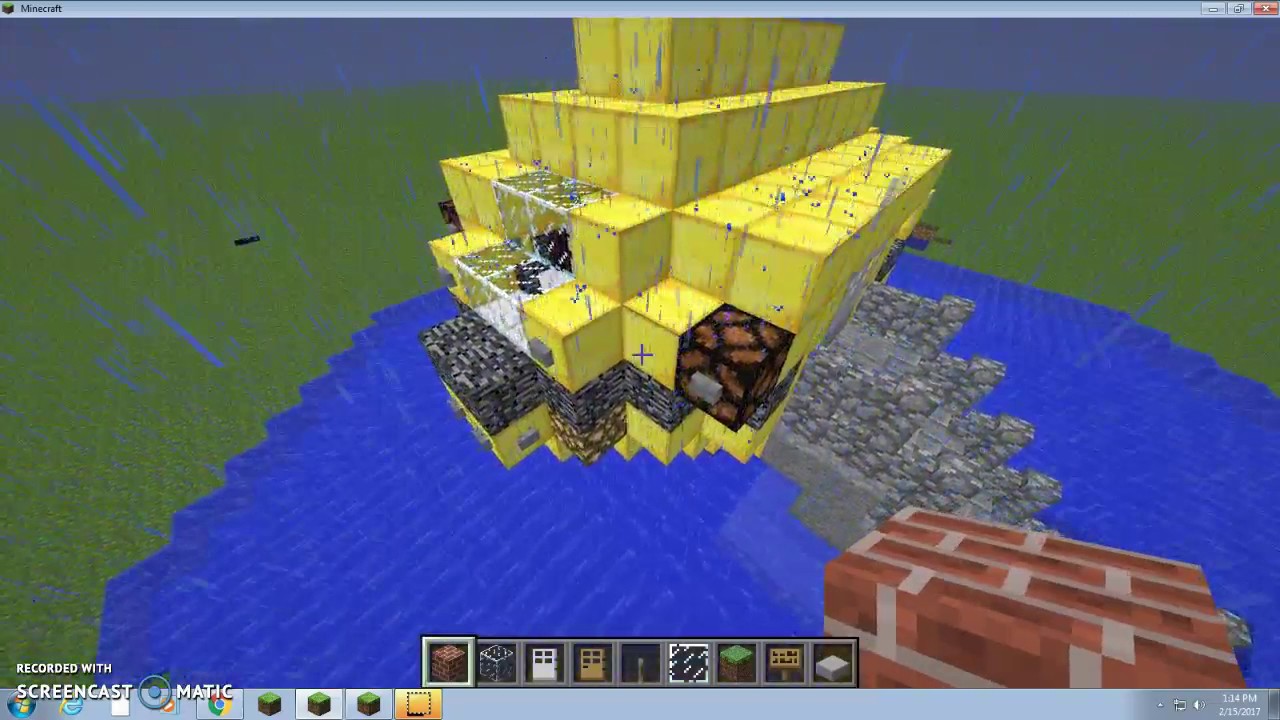 farmers market build on minecraft - YouTube