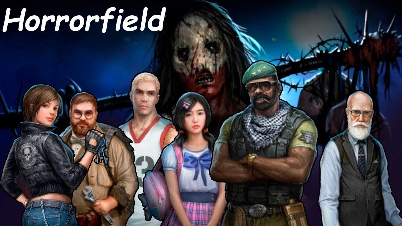 Играем в Horrorfield. - YouTube