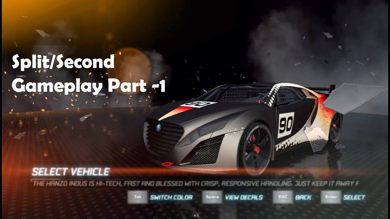 Split Second Walkthrough Gameplay Episode 1| Part -1| No Commentary ...