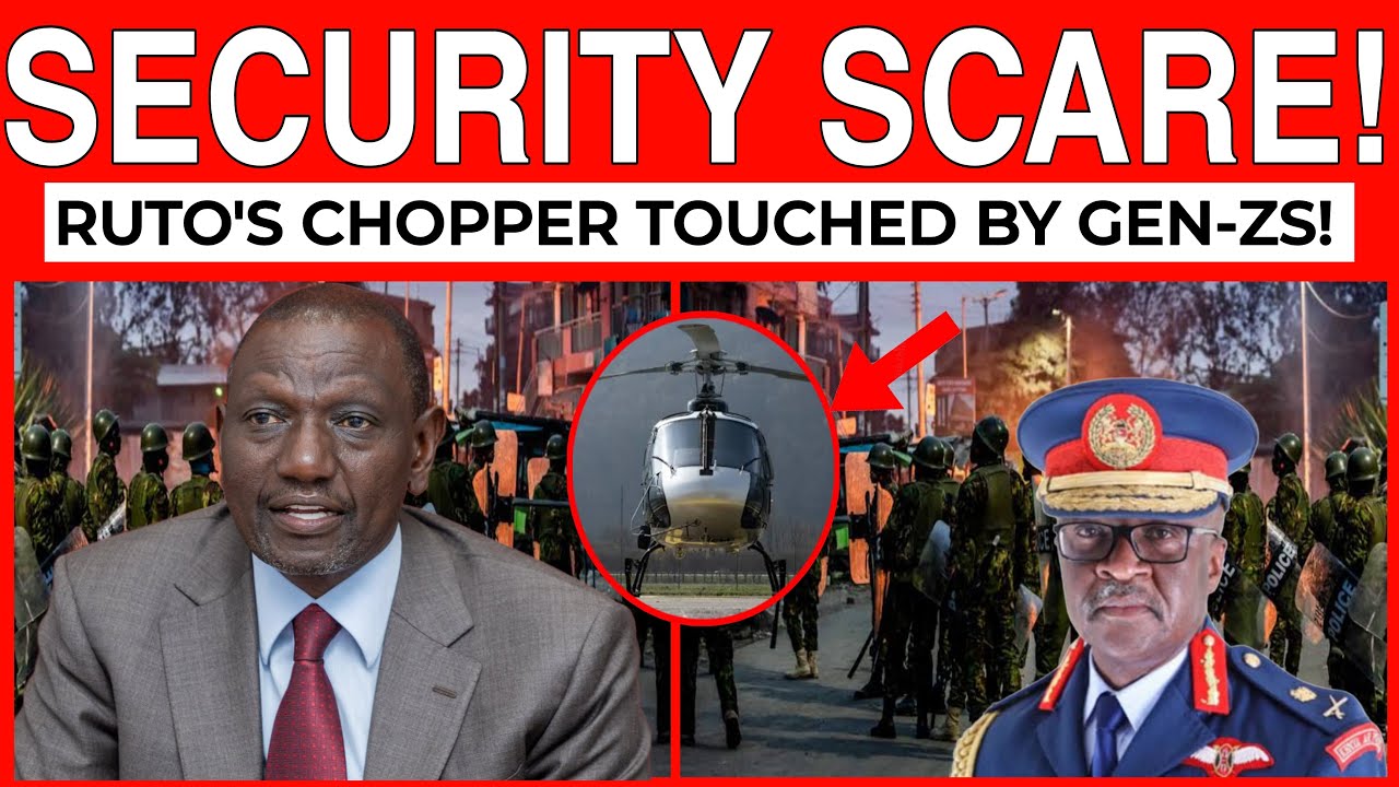 BREAKING‼️President RUTO Security BREACHED after YOUTHS Swarmed his ...