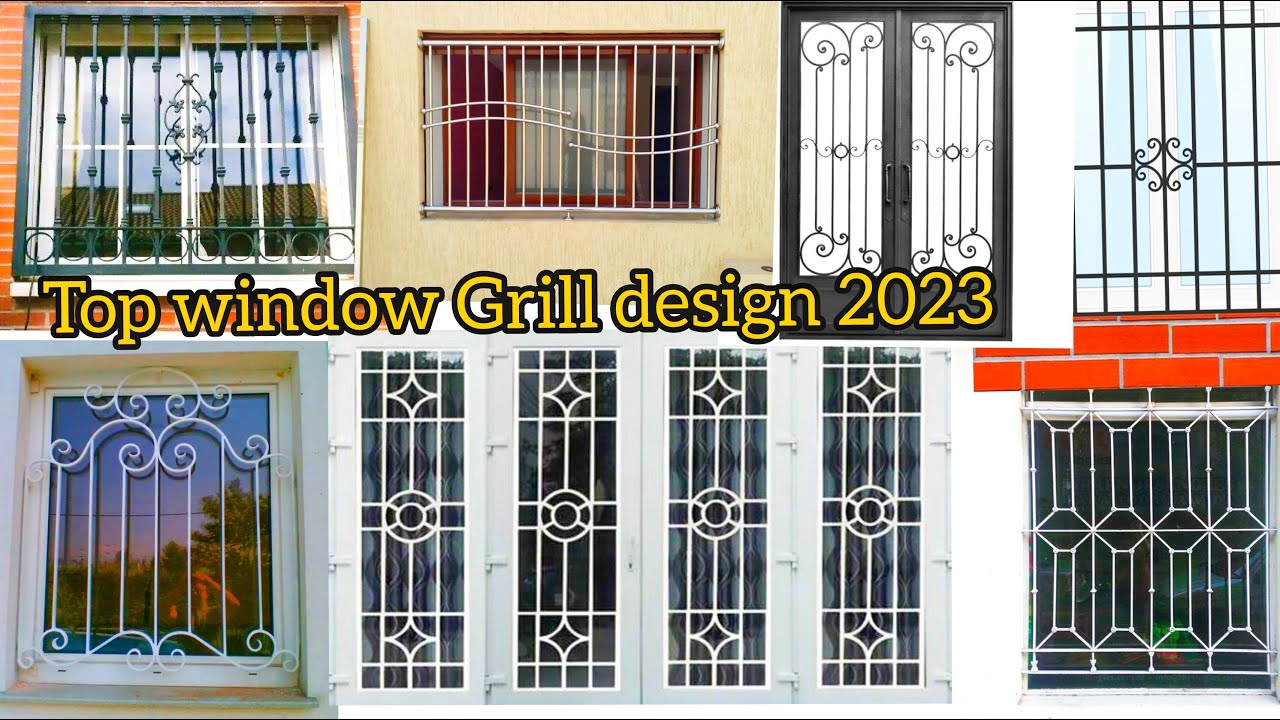 top window Grill design new 2023 / Iran grill design new / Steel window ...