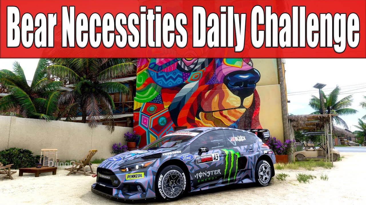 FH5 Bear Necessities Daily Challenge Take a photo of Farid Rueda's Bear ...