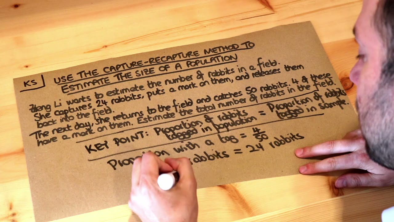 Key Skill - Use the capture-recapture method to estimate the size of a ...