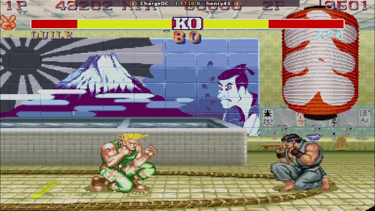 Street Fighter II' Champion Edition - Guile vs. Ryu 149 - YouTube