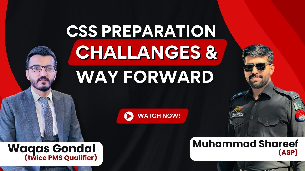 English Essay & Precis Writing | ASP Muhammad Shareef | Waqas Gondal | PMS | CSS | Essay ...