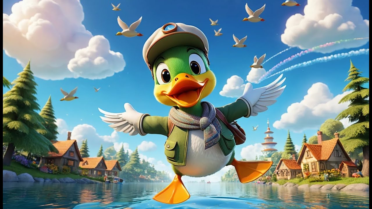 Ducky Flappy Wings Go Flap Flap Flap | Fun Duck Dance Song for Kids ...