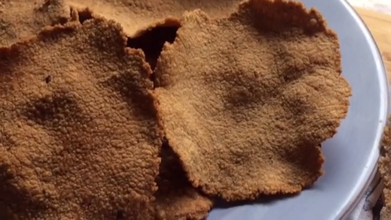 Poha Papad | how to make papad at home | masala papad recipe - YouTube